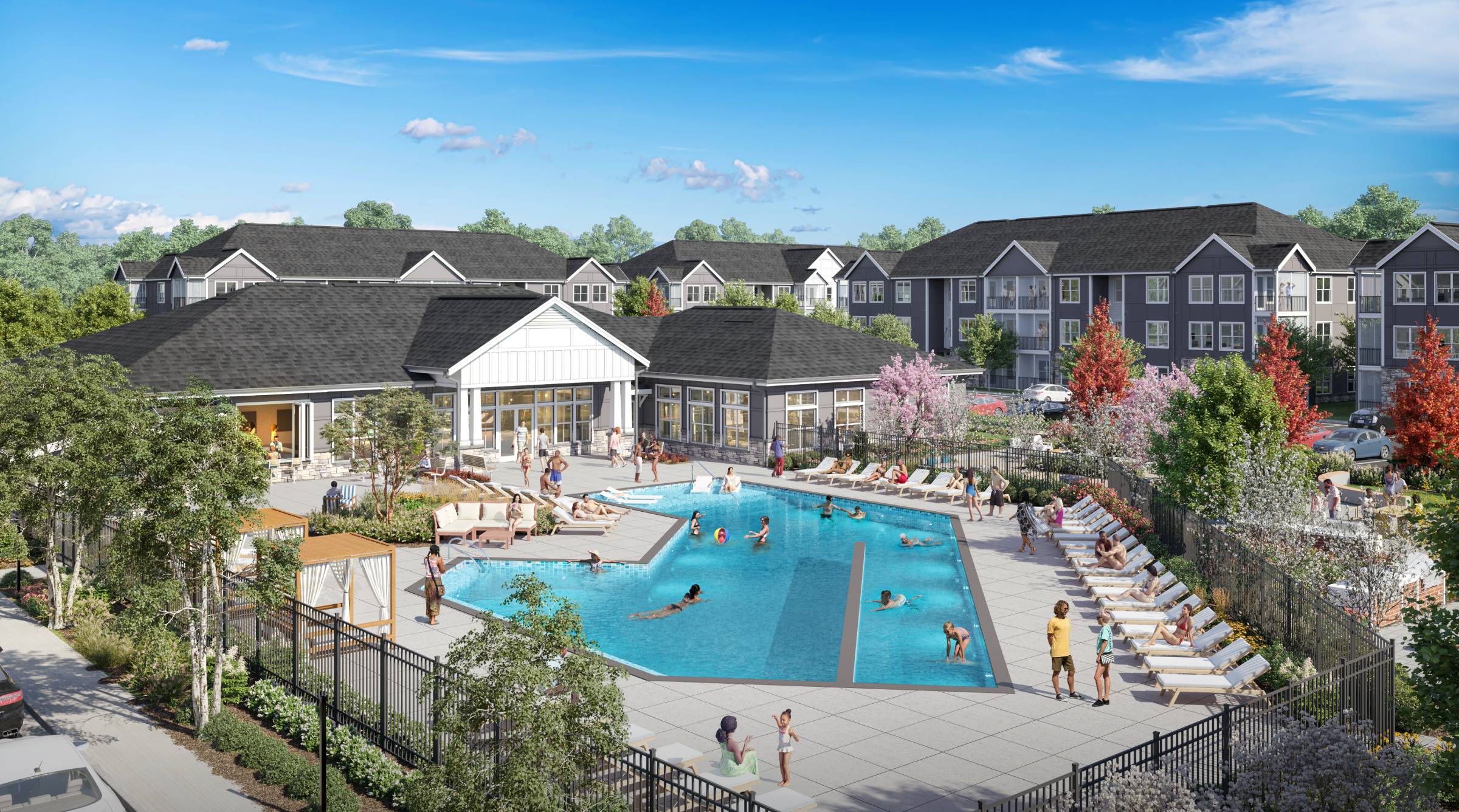 Luxury amenities at Alta Cosner in Fredericksburg, VA